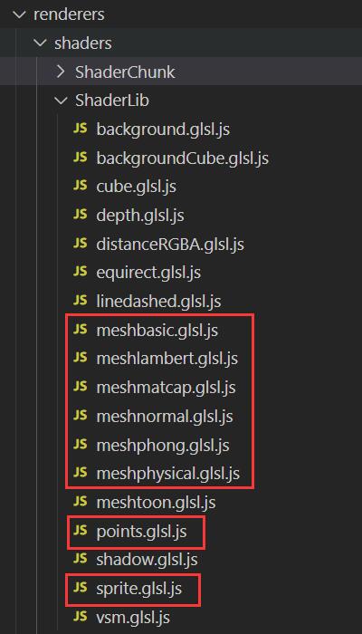 1. threejs材质的shader代码 | Three.js中文网